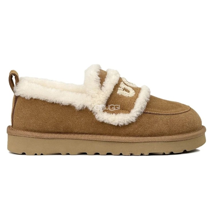 Ugg Classic Fat Ding Slip On Chestnut - купить слипоны за 10 990 руб ...